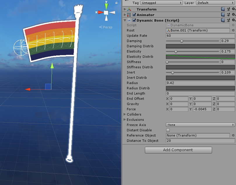 VRChat Flag With Bones