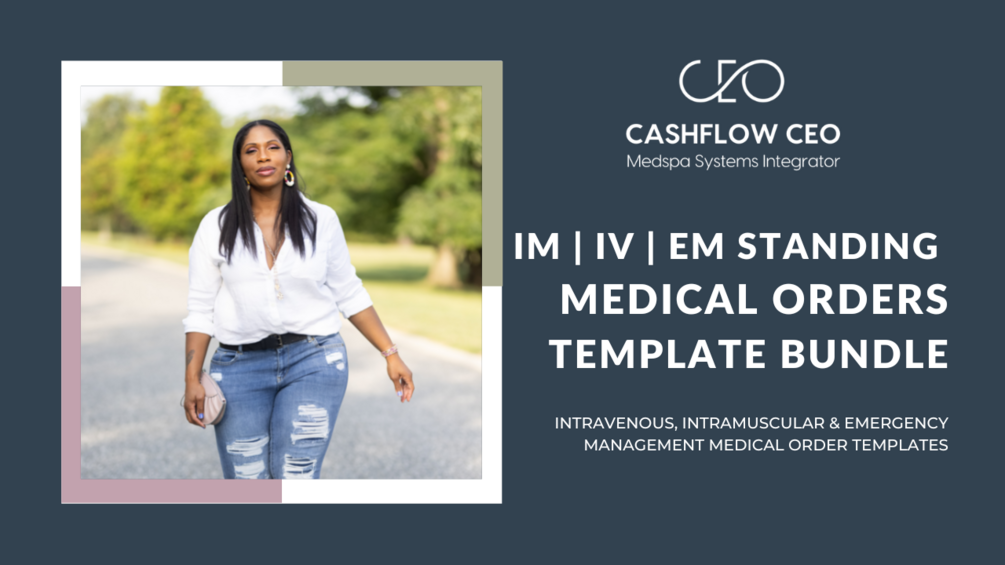 IM/IV/EM Standing Medical Orders Template Bundle