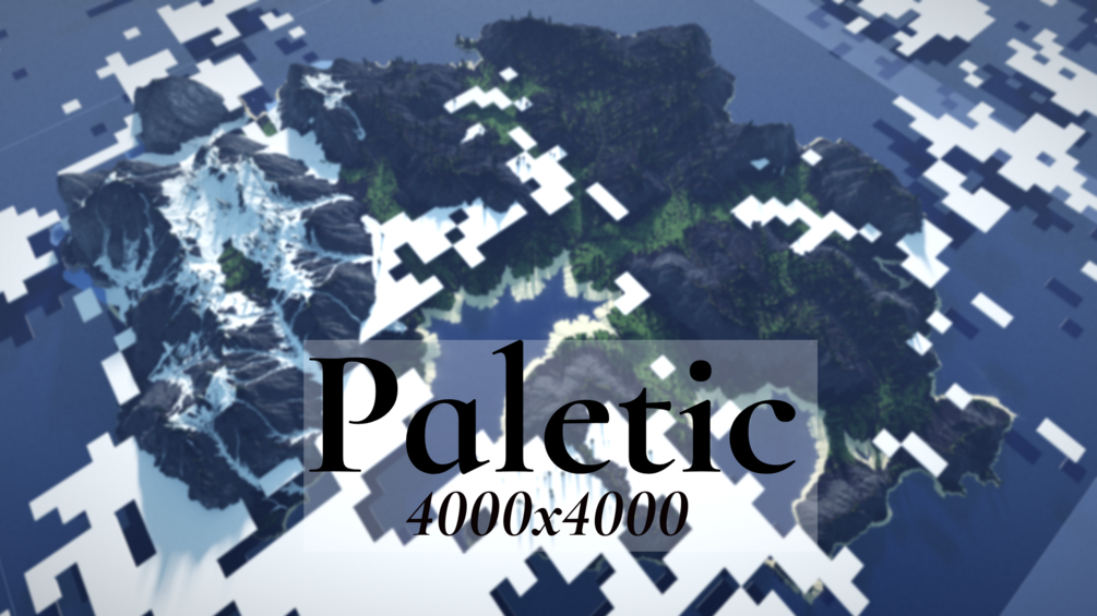 Paletic 4000 x 4000 test map