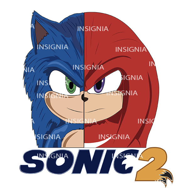 Svg Vector Sonic and Knuckles PNG PDF SVG AI