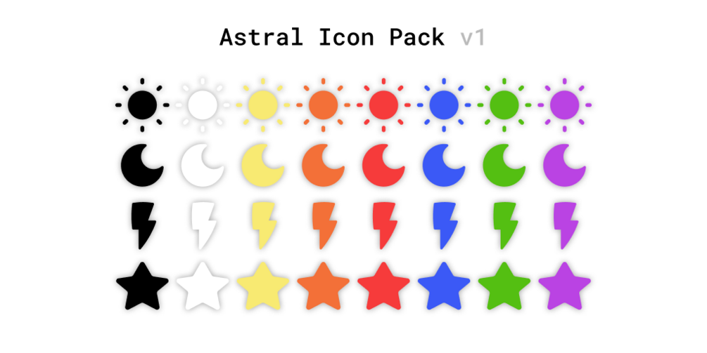 Astral Icon Pack v1