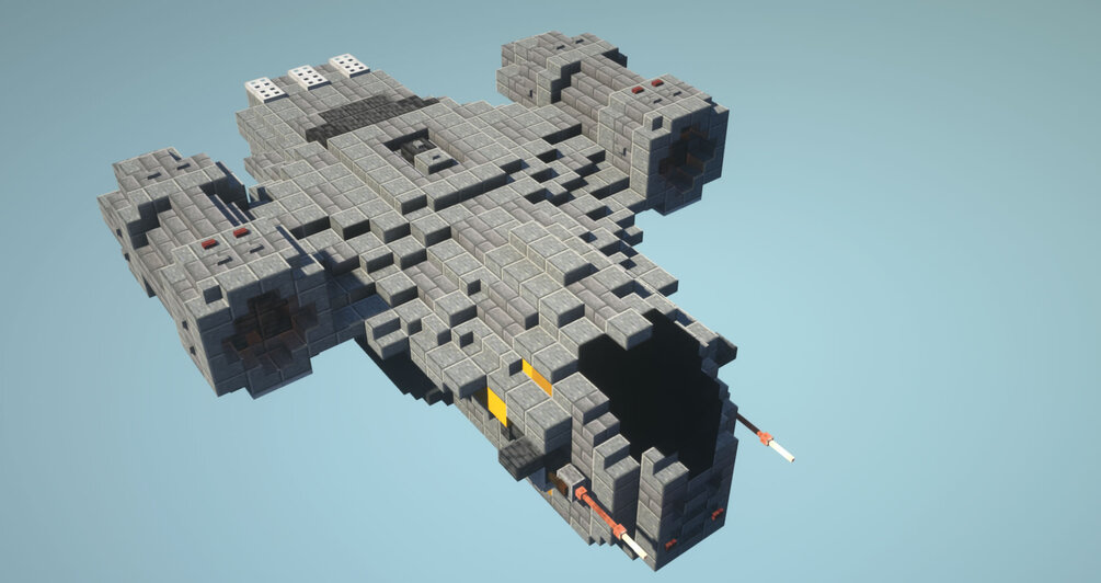 Minecraft Star Wars Razor Crest