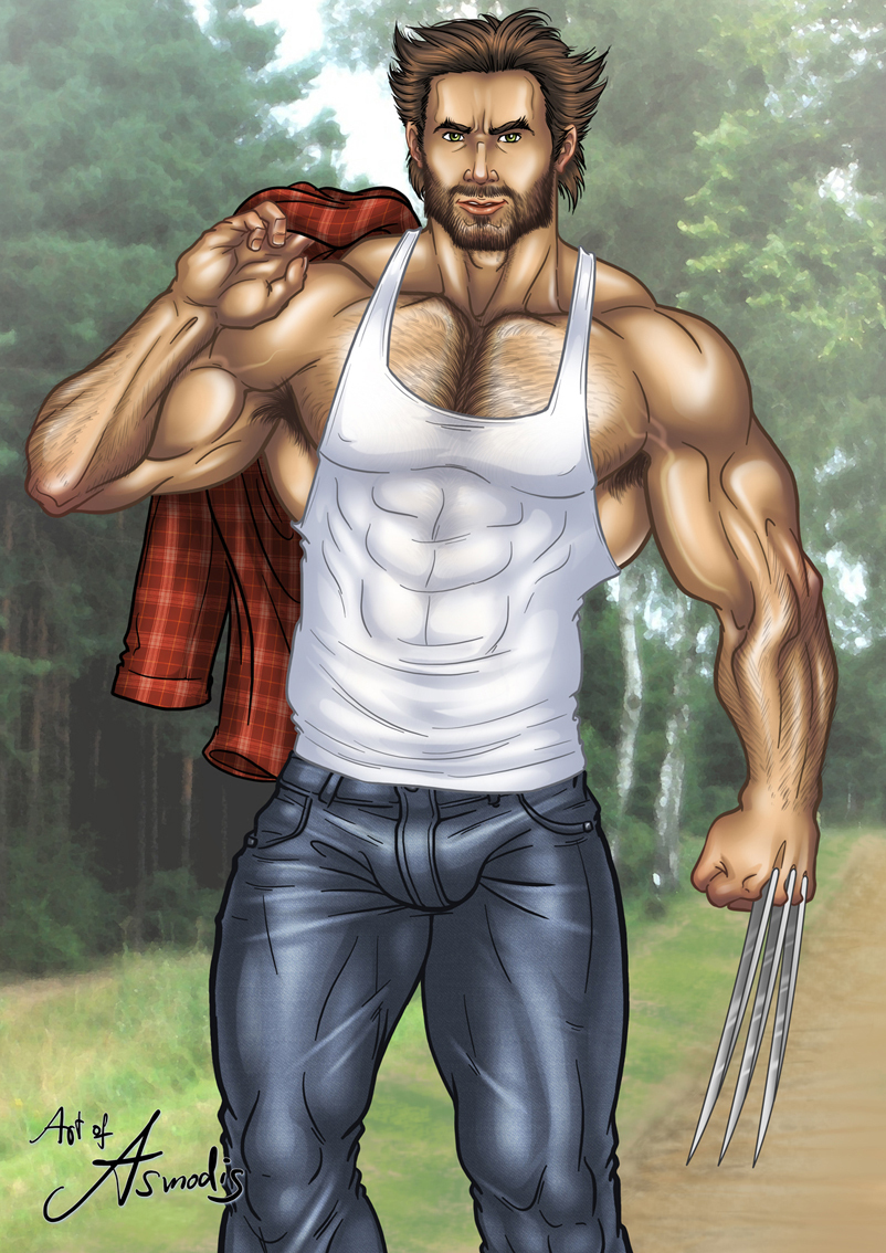 Fanart Wolverine - Illustration Set by Art of Asmodis