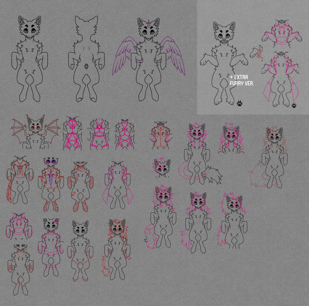 Pony symmetrical base