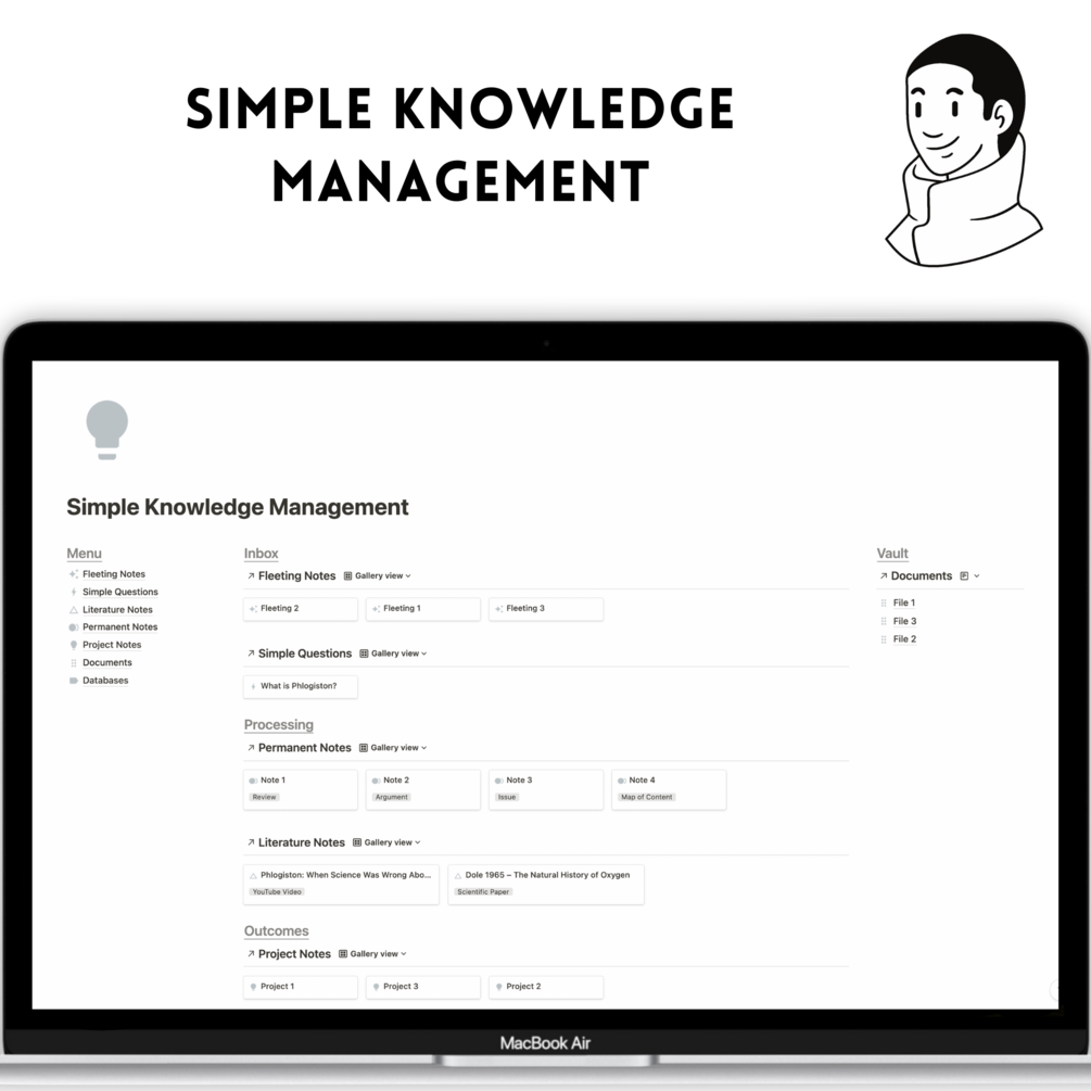Notion Template – Simple Knowledge Management (Doodables)
