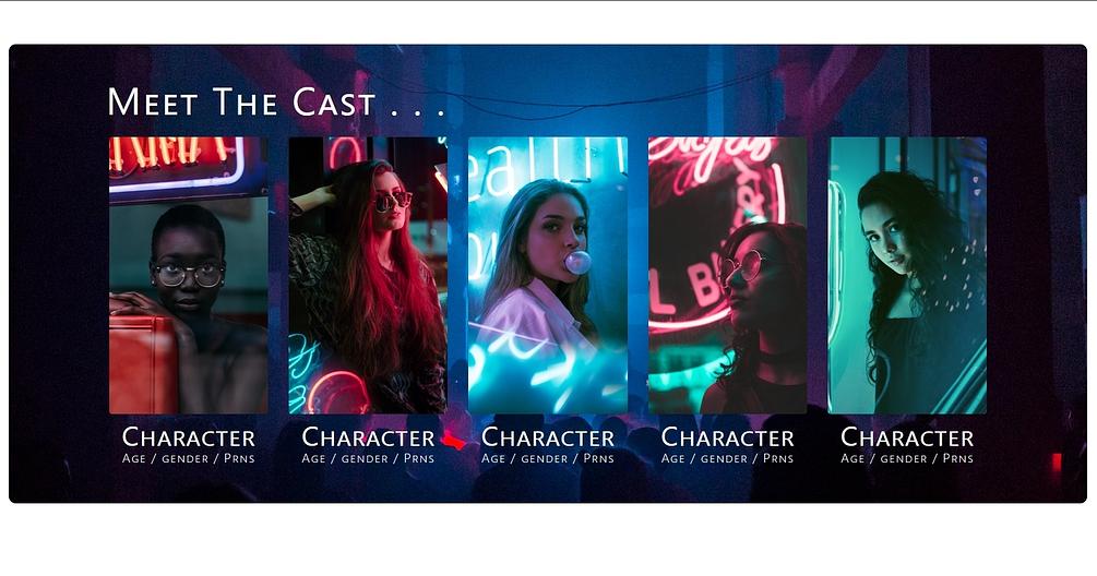 Toyhouse // Meet the Cast Folder Profile HTML