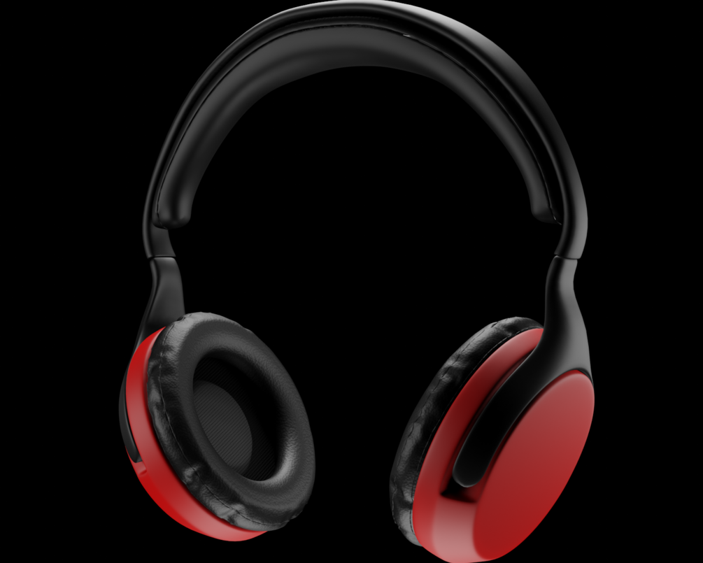 High Poly Headphones