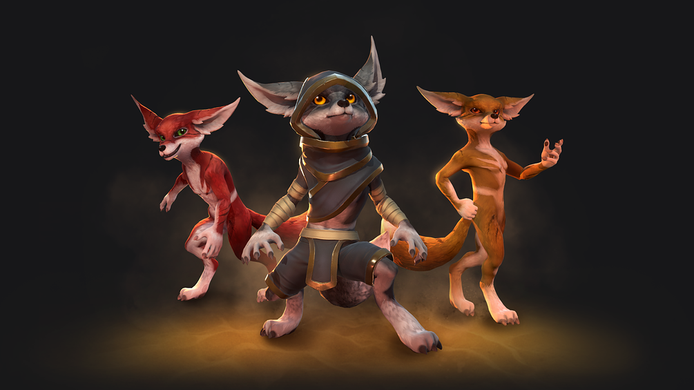 (VRCHAT) Fennec Fox Anthro