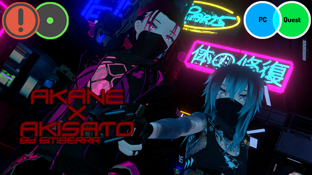 Cybernetic Sniper Couple - Akane x Akisato