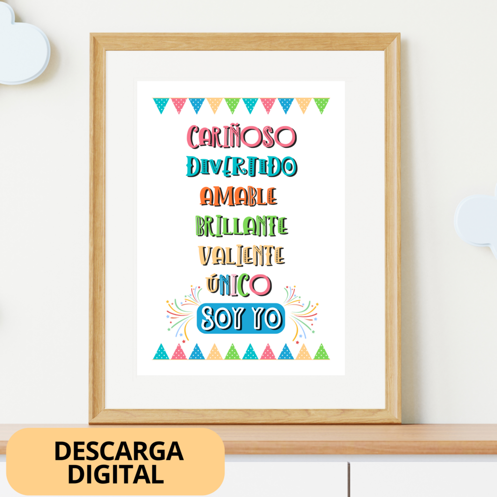 Poster "Yo Soy..." (Descarga Digital)