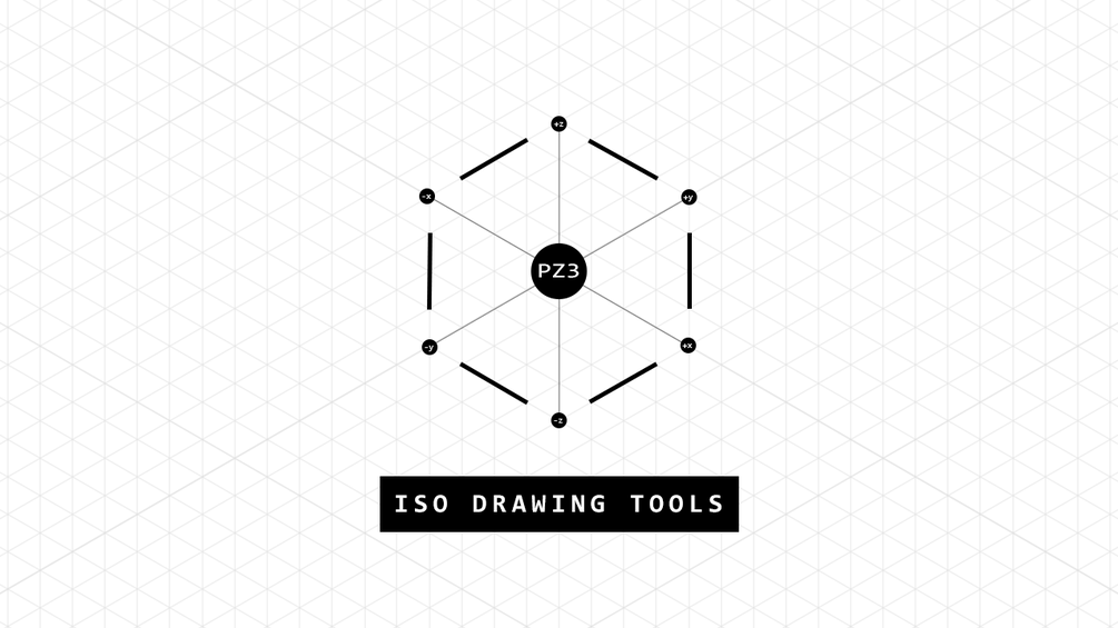 Iso Drawing Tools - Blender/Photoshop