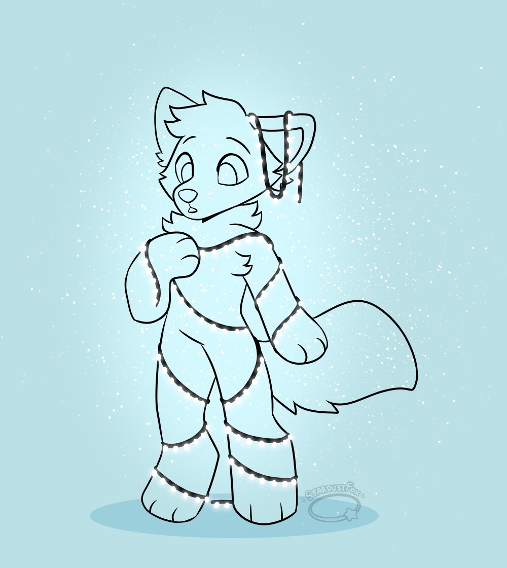 Christmas Lights Furry Base
