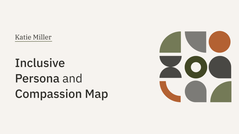 Inclusive Persona and Compassion Map Templates