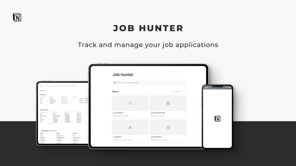 Job Hunter Notion Template