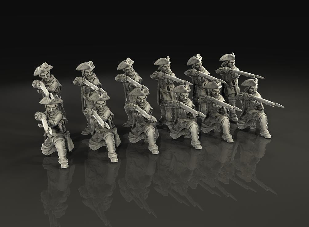 7 years war French Infantry