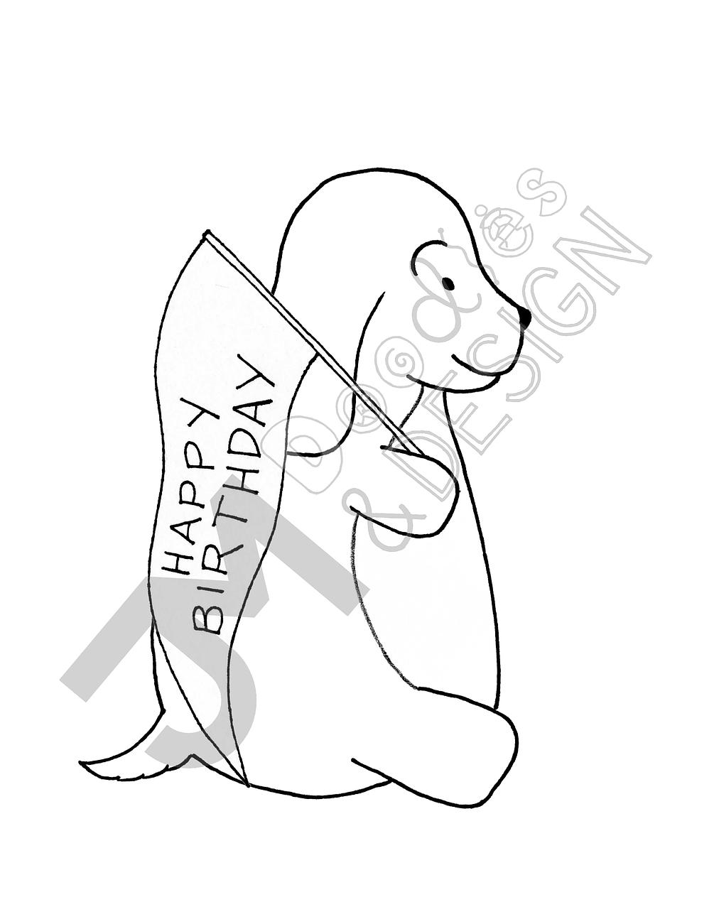 Printable Dog Greeting Cards