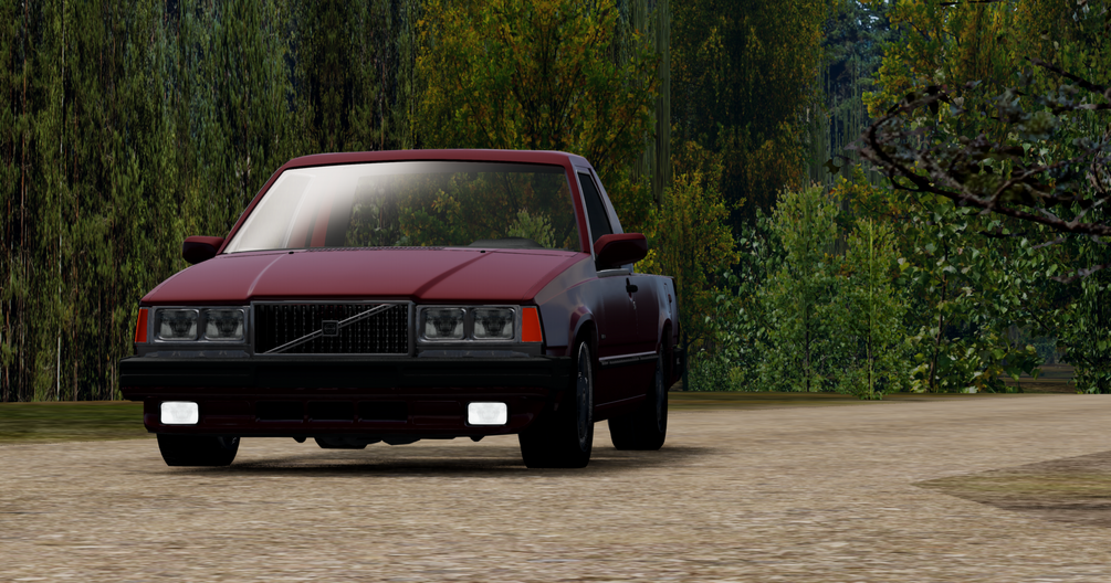 Volvo 740 A Traktor BeamNG Drive 