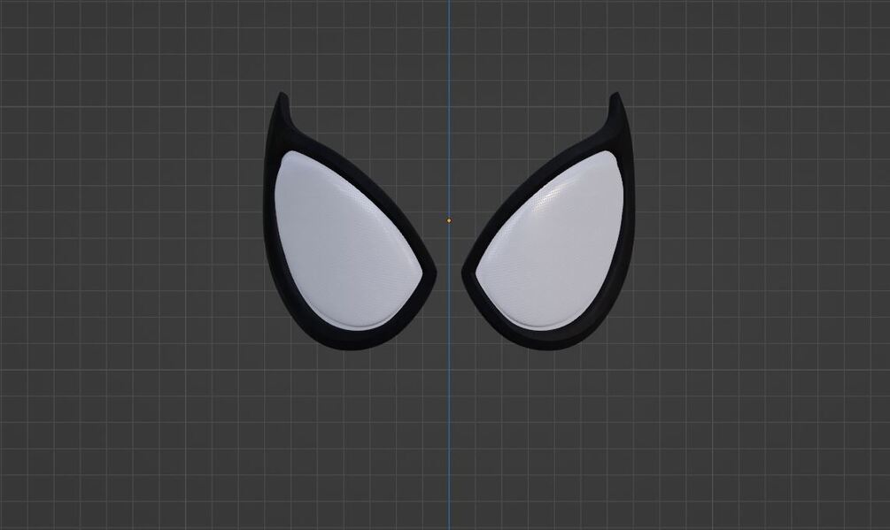 Superior Spider-Man Mark 1 Lenses (scratch sculpted)