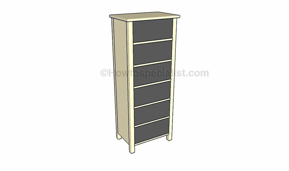 6 Drawer Cabinet Plans