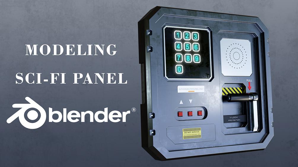 Sci Fi Control Panel