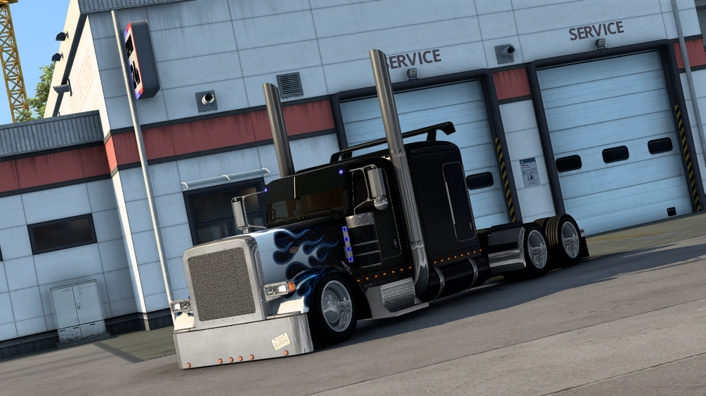 ATS - SCS Peterbilt 389 Addon V1.0