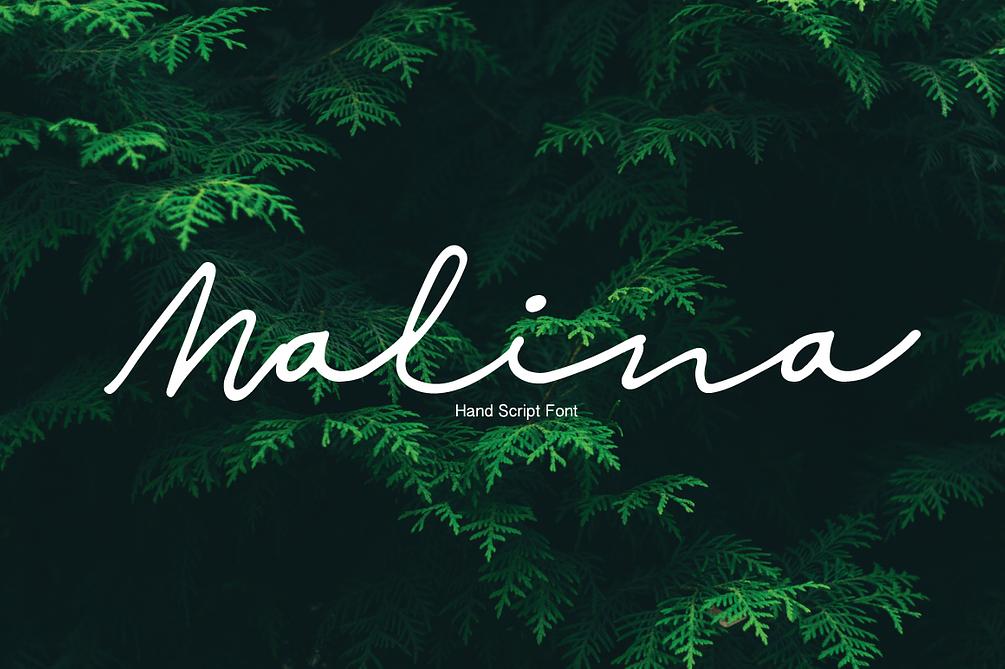 Manila Script font