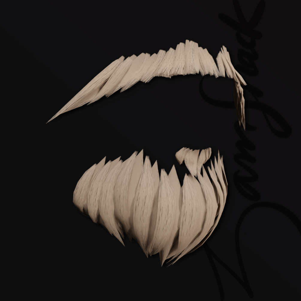 Goatee Beard and Moustache