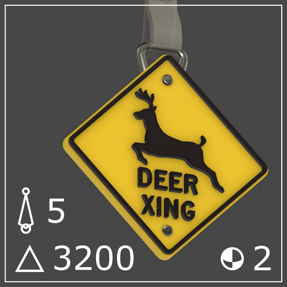 Deer Badge