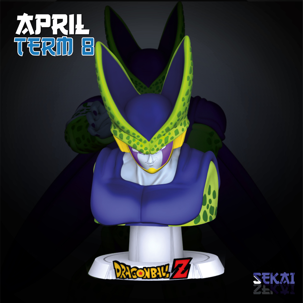 Cell Bust - Sekai 3D Models - Tested and Ready for 3D printing