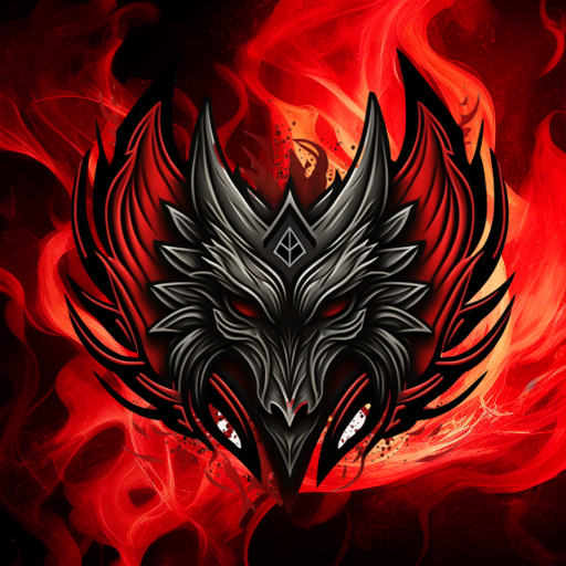 Free Red Wolf Tattoo/TTV Badge