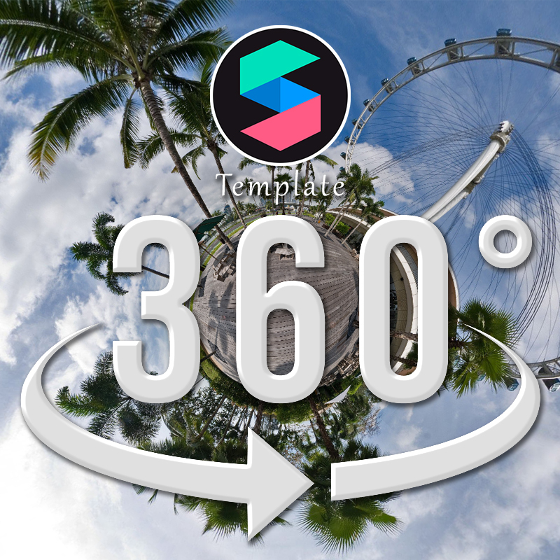 Spark AR template: 360 VR project