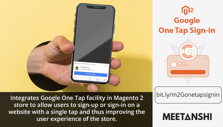 Magento 2 Google One Tap Sign-in