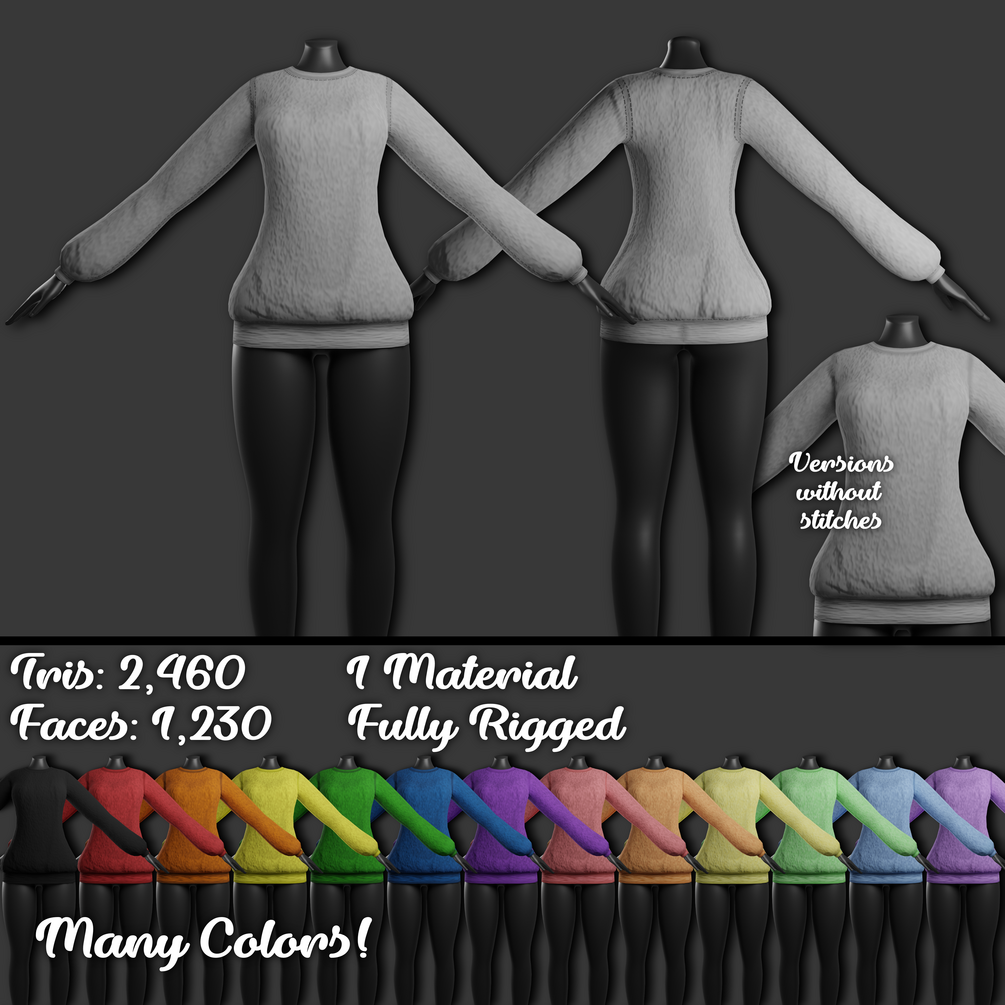 Sweater VRChat Asset