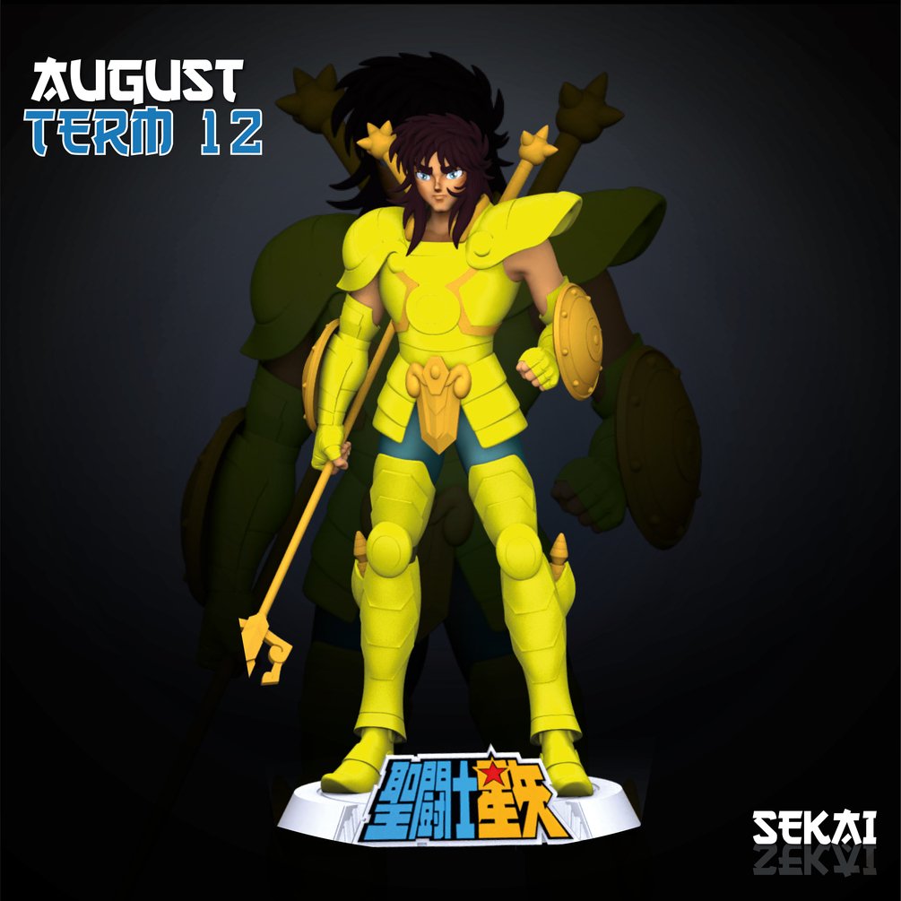 Dohko The Libra Sculpture - Sekai 3D Models - Tested and Ready for 3D ...