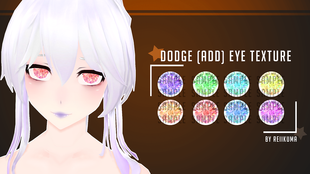 [reiikuma] Dodge(Add) Eye Texture