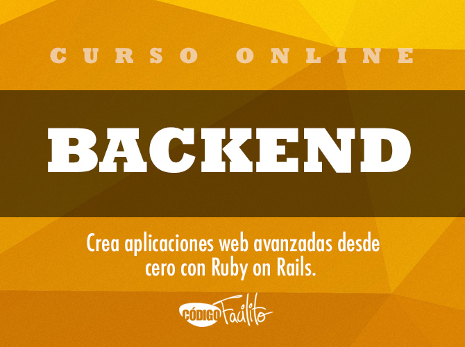 Curso de Backend Básico a Avanzado