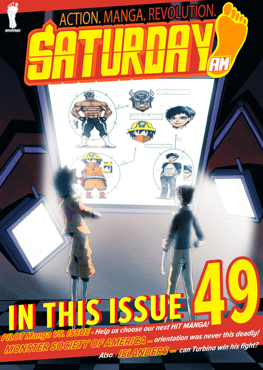 Saturday AM #49 (PILOT Manga Vs. Issue)