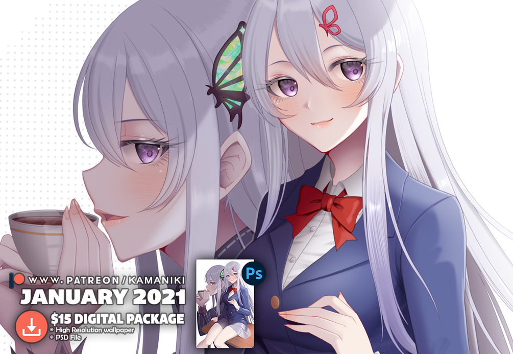 【2021 JANUARY】Digital Patreon Reward