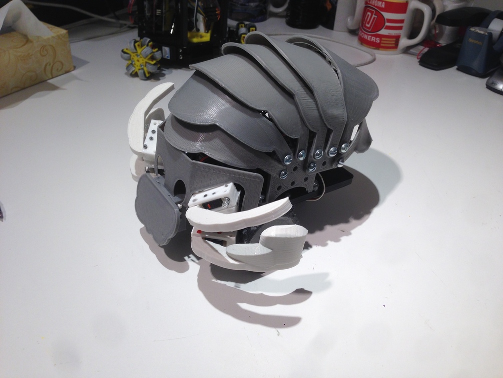 Arduino sketch to animate the Autonomous Pill Bug Robot