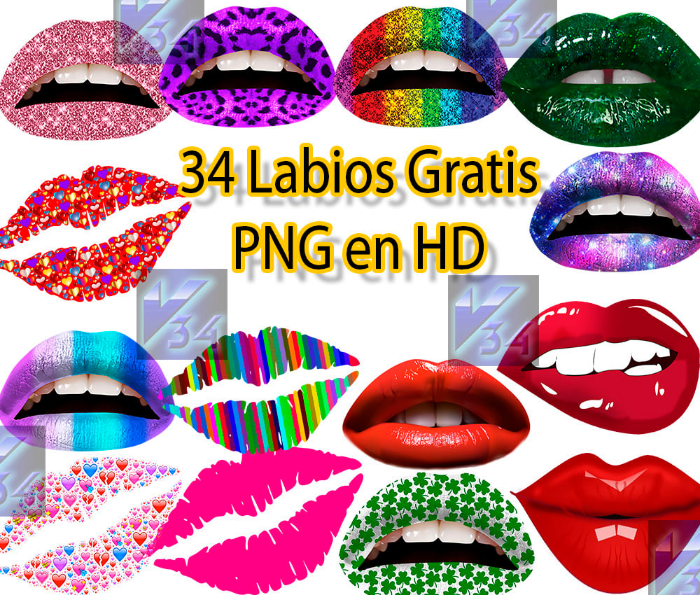 34 Labios Png Gratis