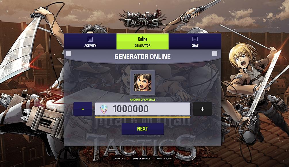 Attack on Titan Tactics Hack APK For Crystals