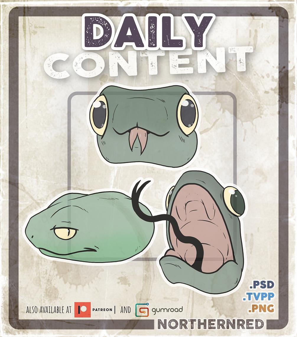 Snake emotes