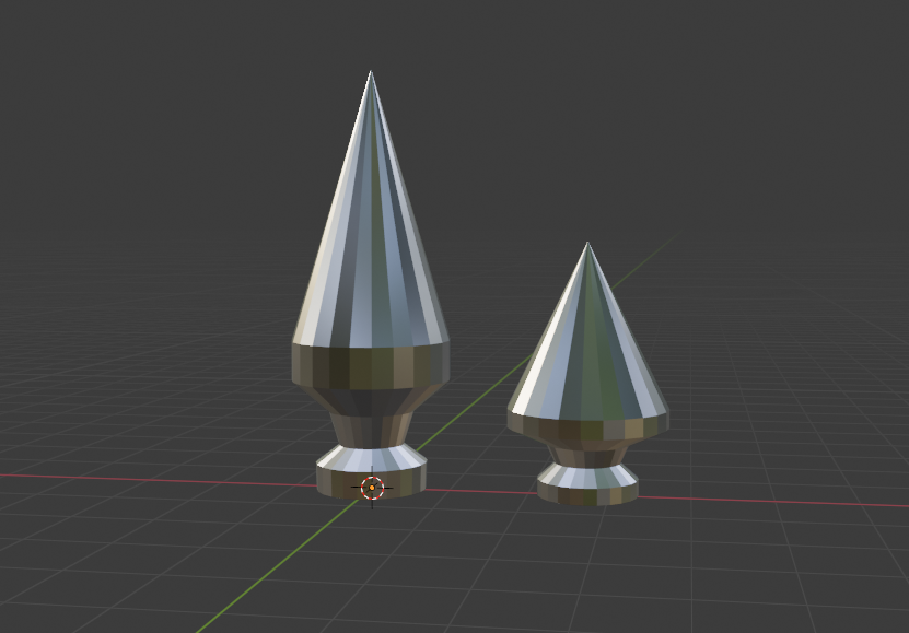 Studs (pack of 2) - FBX - FREE - Commercial use