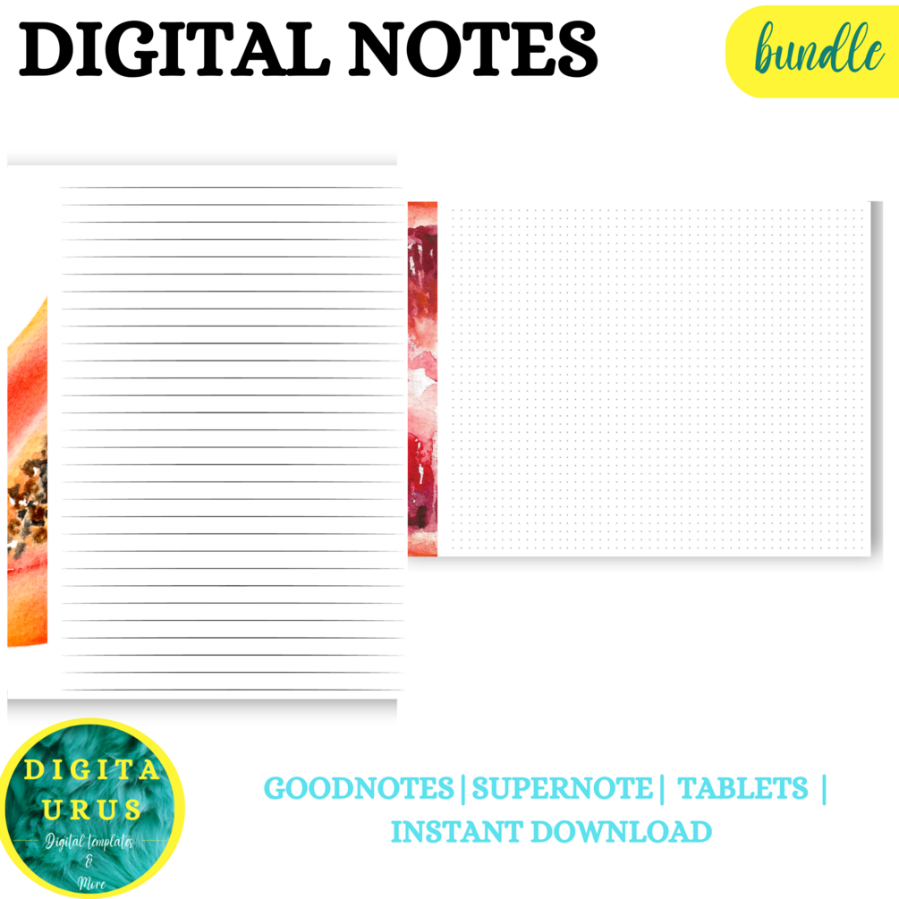 Colourful Digital Background Paper, Supernote background, Digital ...