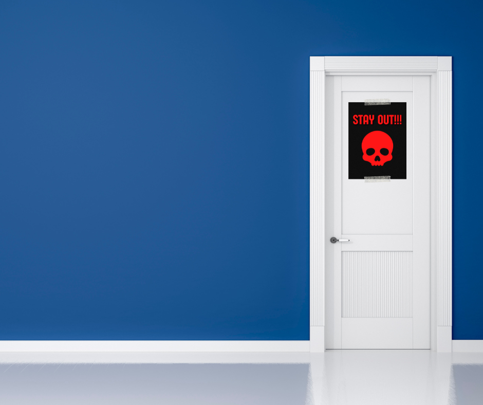 Printable Sign: BedRoom Sign "Stay Out"