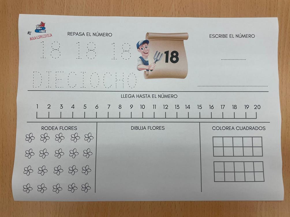Números del 0 al 20