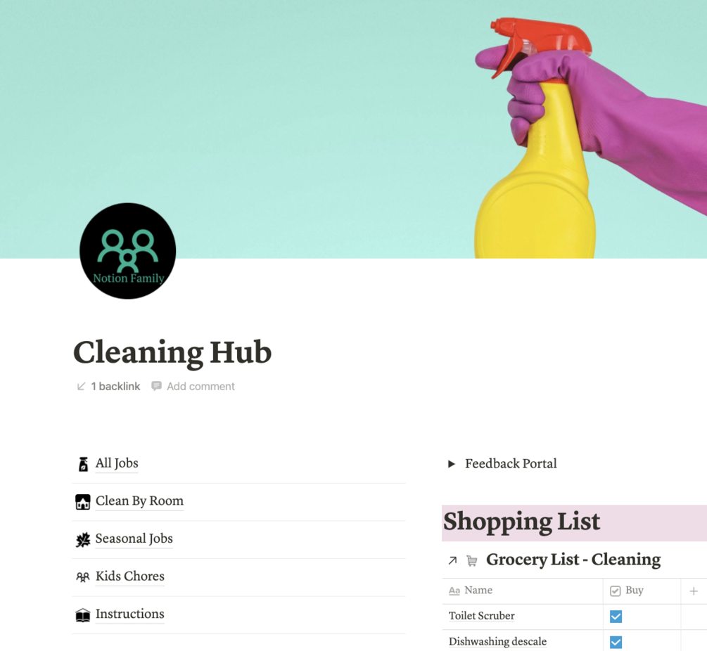 Cleaning Hub