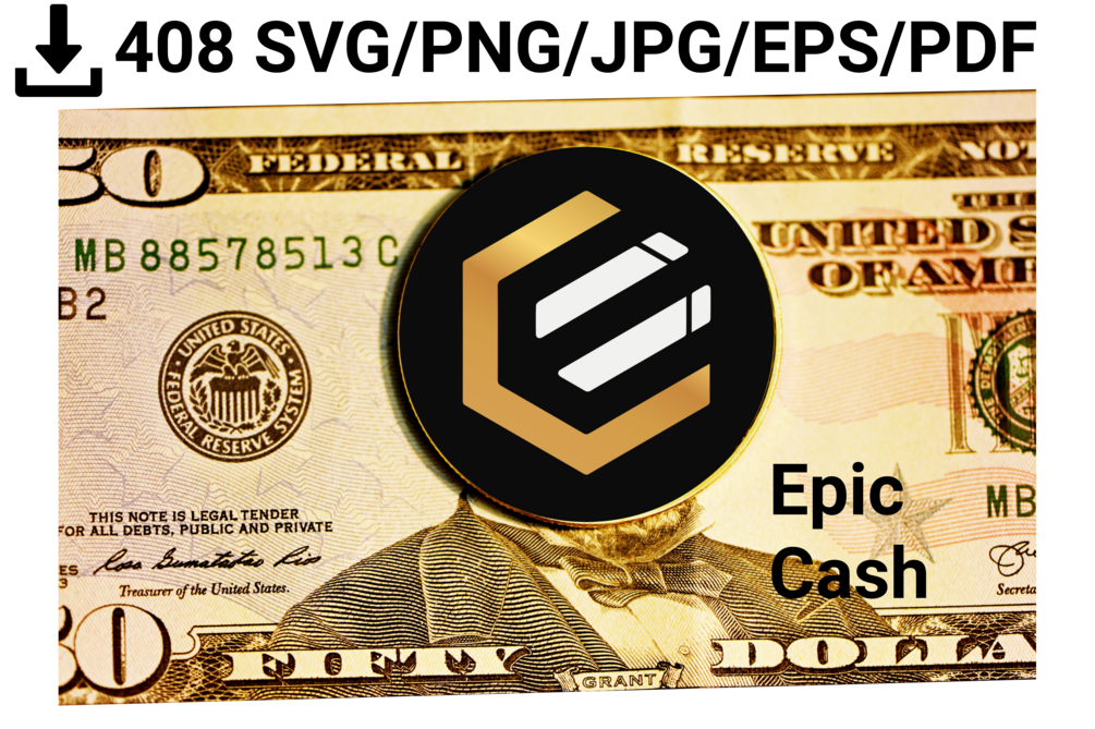 Cryptocurrency Logos: SVG, PNG, JPG, EPS, PDF