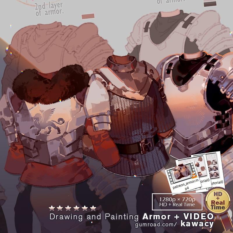 Drawing and Painting Armor