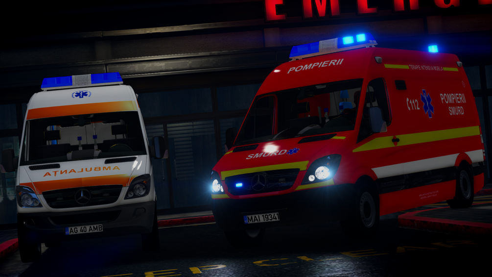Mercedes Sprinter SAJ/SMURD [ELS]